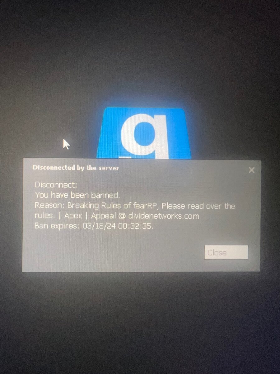 Ghost Ban Appeal - Accepted - Divide Networks